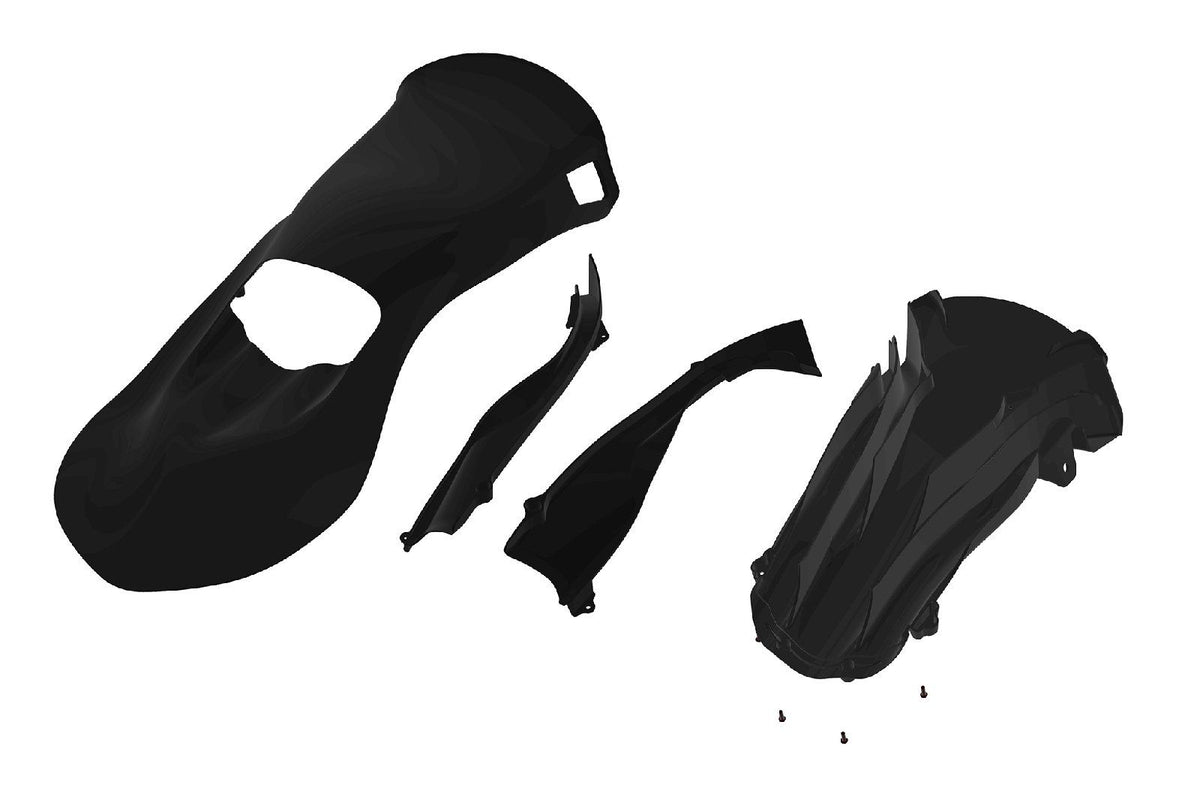 Kart Republic KR1 | KR2 2025 Black Driver Panel – Kartsport North America