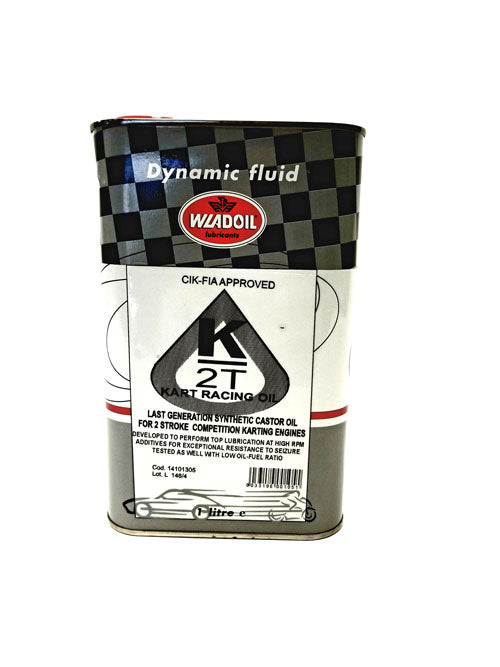 WLADOIL Synthetic Castor 2T RACING OIL - 1 Liter – Kartsport North America